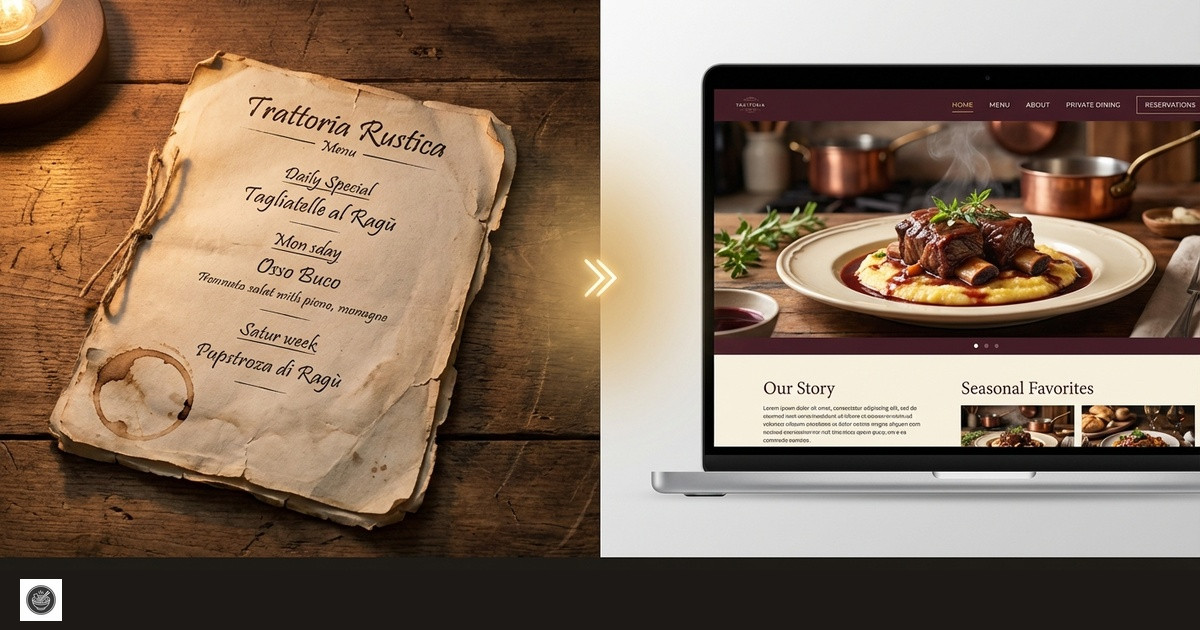 DineHere — A Restaurant Website You'll Actually Be Proud Of